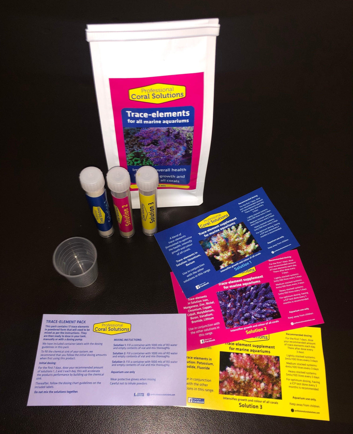 PCS Trace Element Pack — Ocean Reefs Marine Aquariums